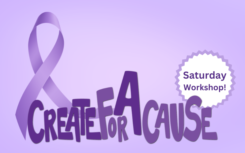 Create for a Cause - Alzheimers Awareness | Sue Spargo Folk Art Quilts