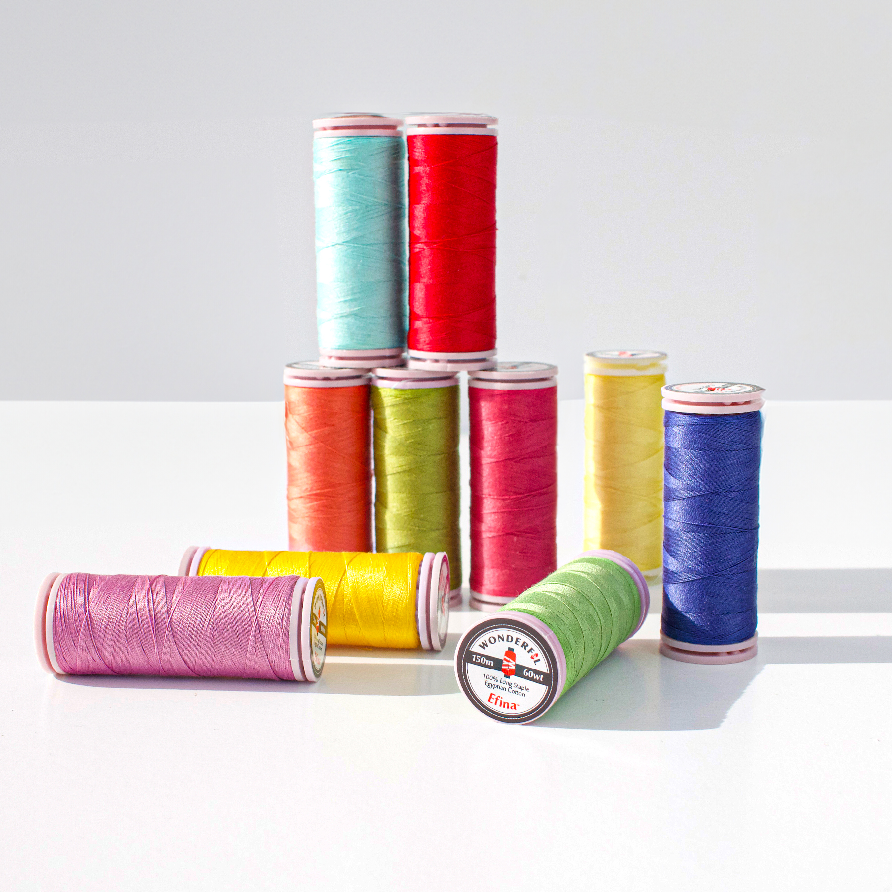 Efina Cotton Applique Thread | Sue Spargo Folk Art Quilts