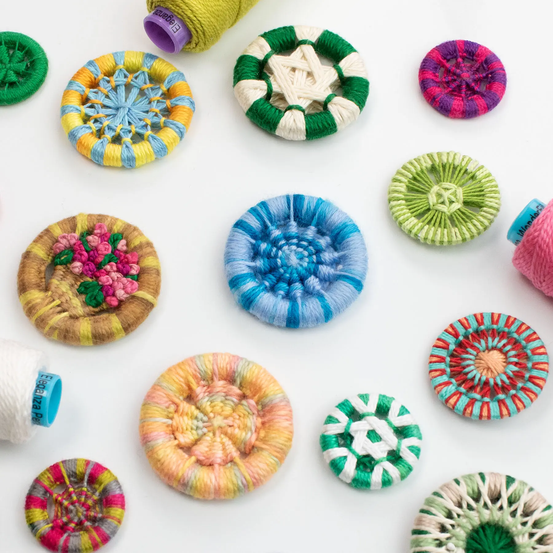Beautiful Buttons | Sue Spargo Folk Art Quilts