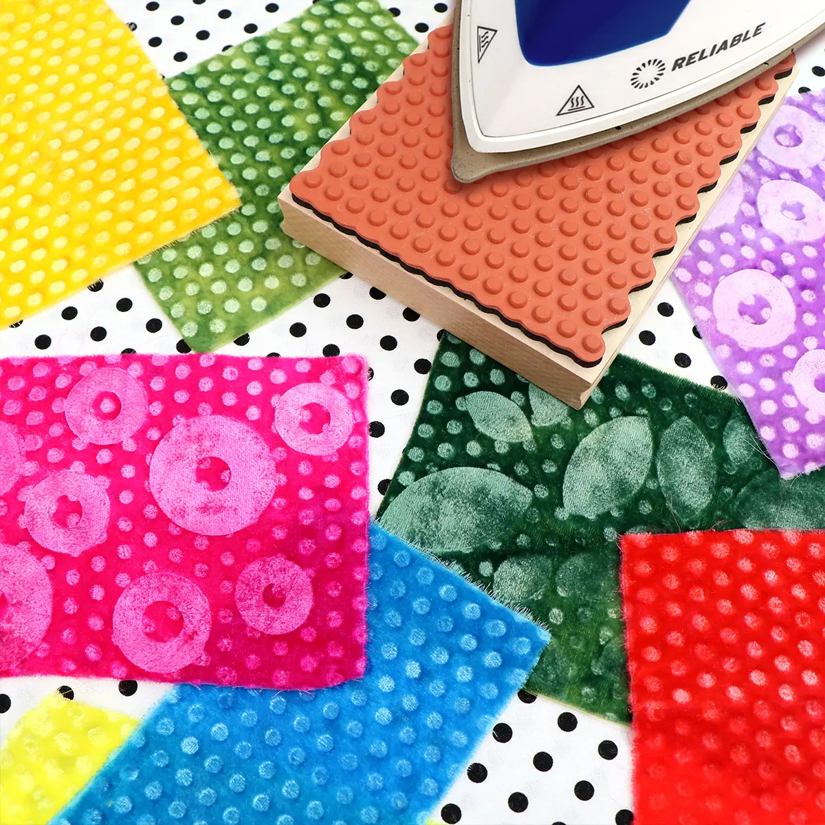 Velvet Embossing | Sue Spargo Folk Art Quilts