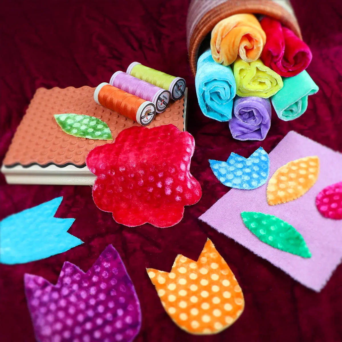 Velvet Applique | Sue Spargo Folk Art Quilts