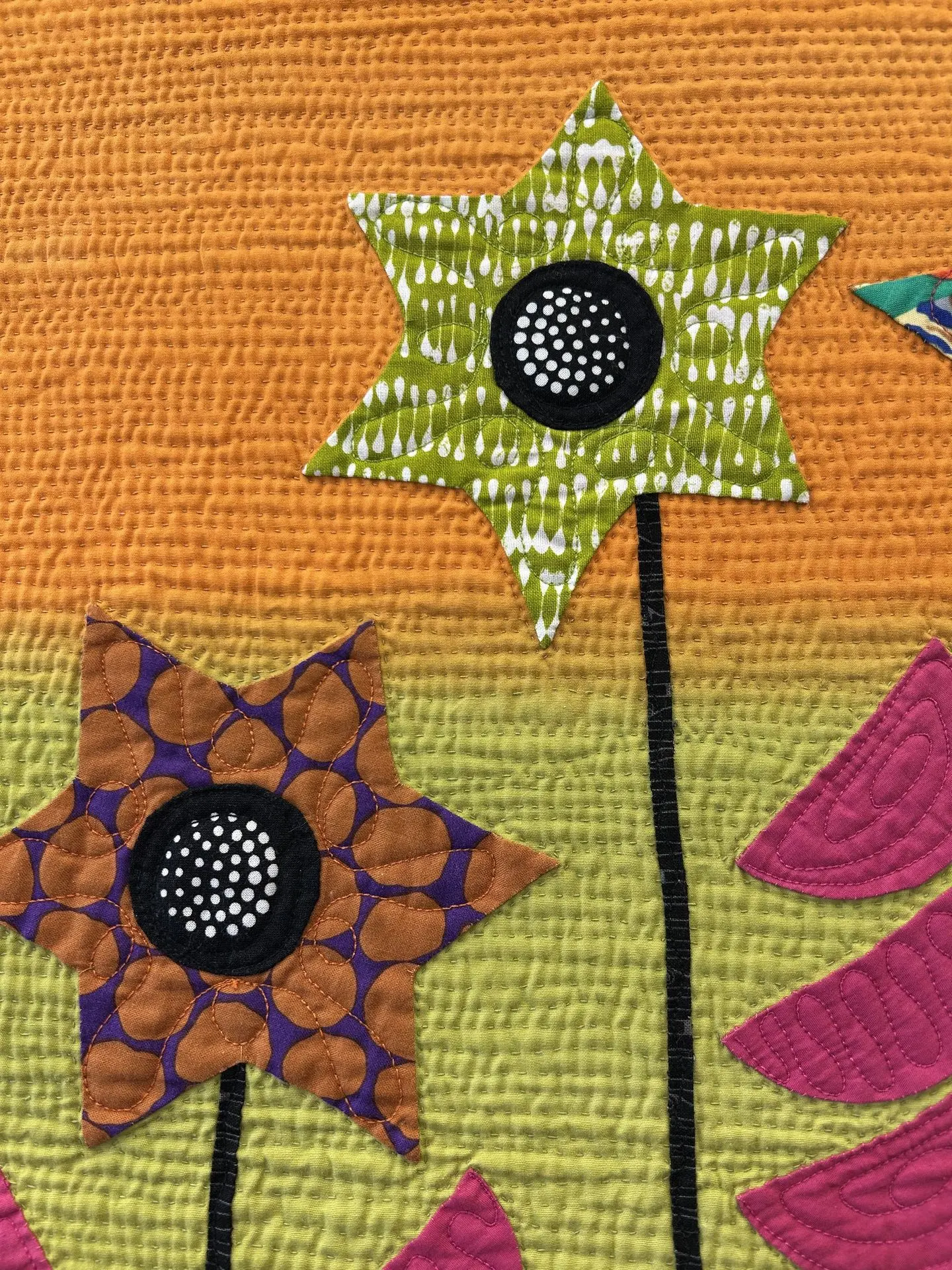 Traditional Hand Quilting | Sue Spargo Folk Art Quilts