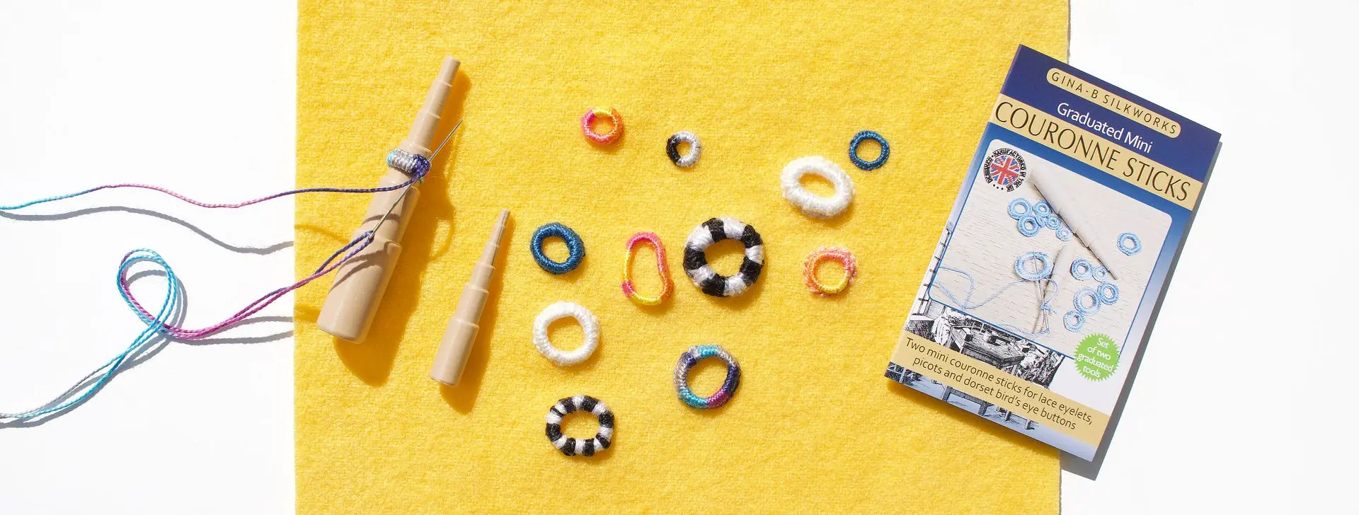 Graduated Mini Couronne Sticks | Sue Spargo Folk Art Quilts