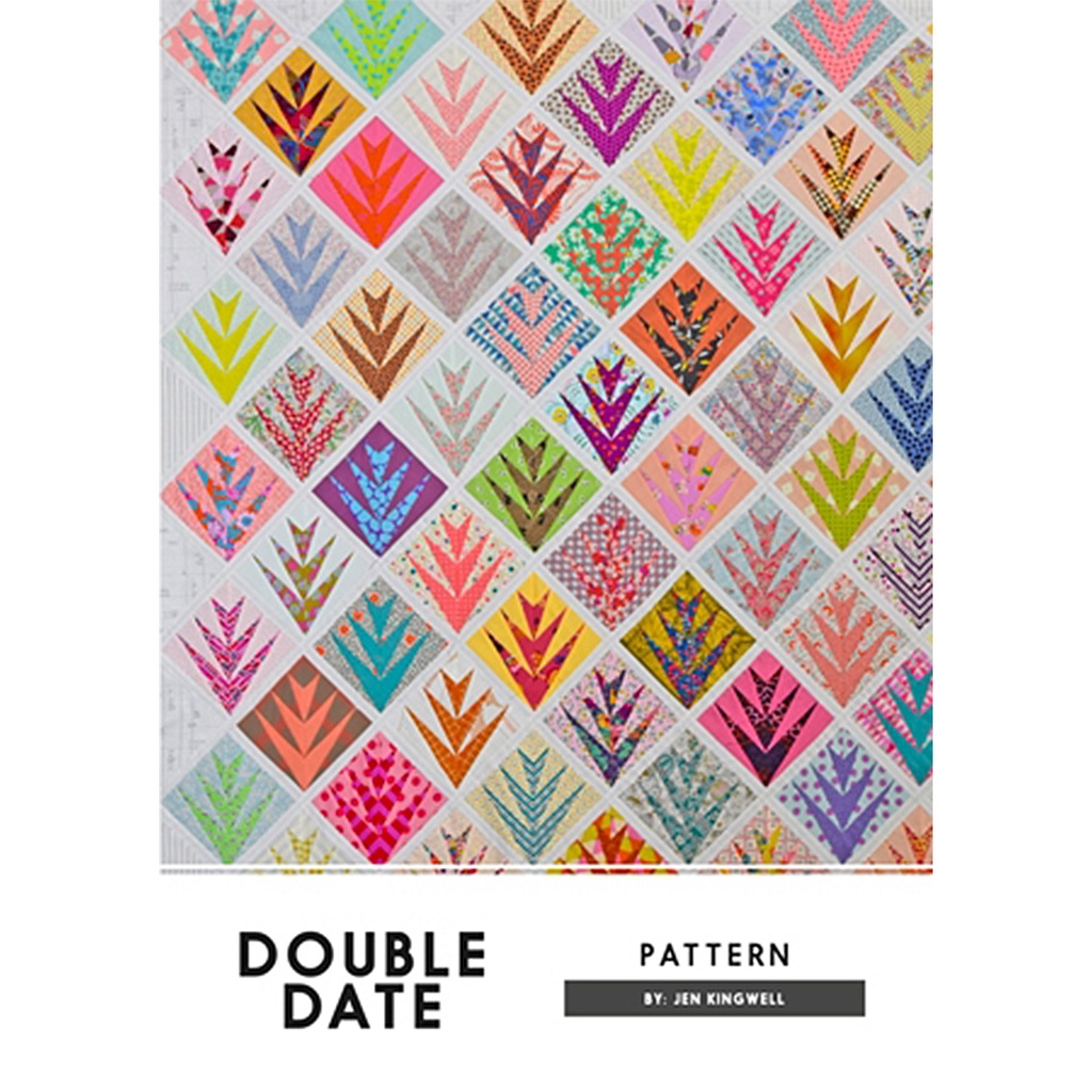 JKD Double Date Pattern | Sue Spargo Folk Art Quilts