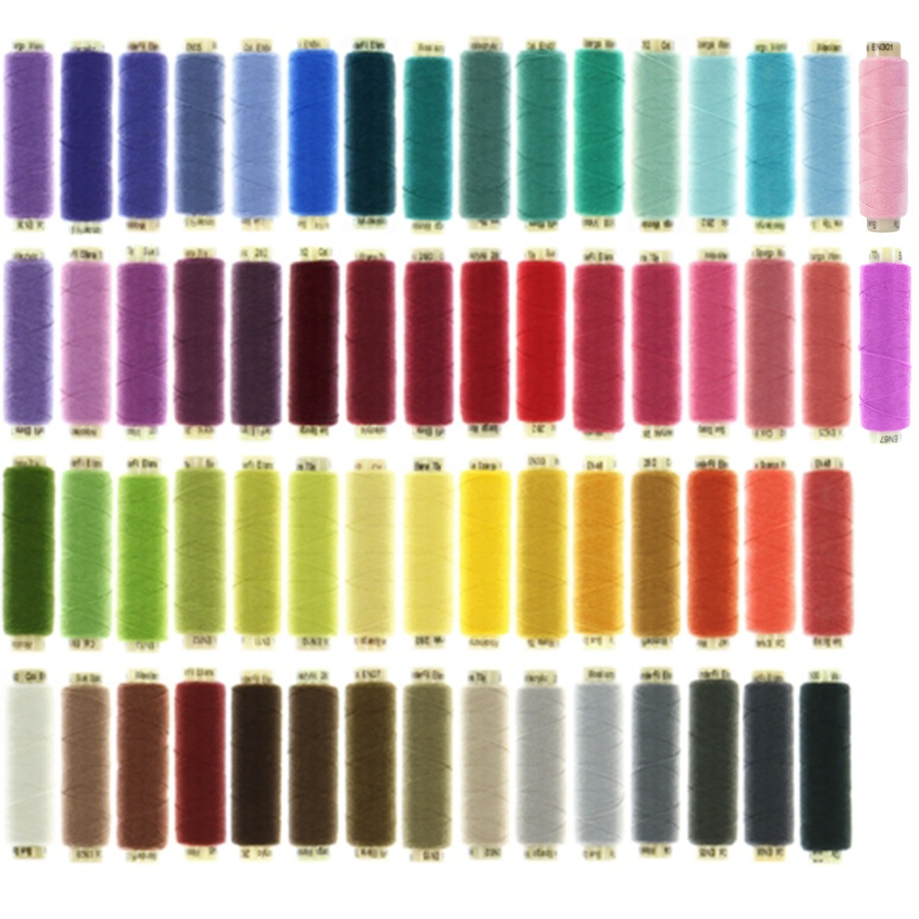 Ellana Wool Thread 68 Color Collection | Sue Spargo Folk Art Quilts