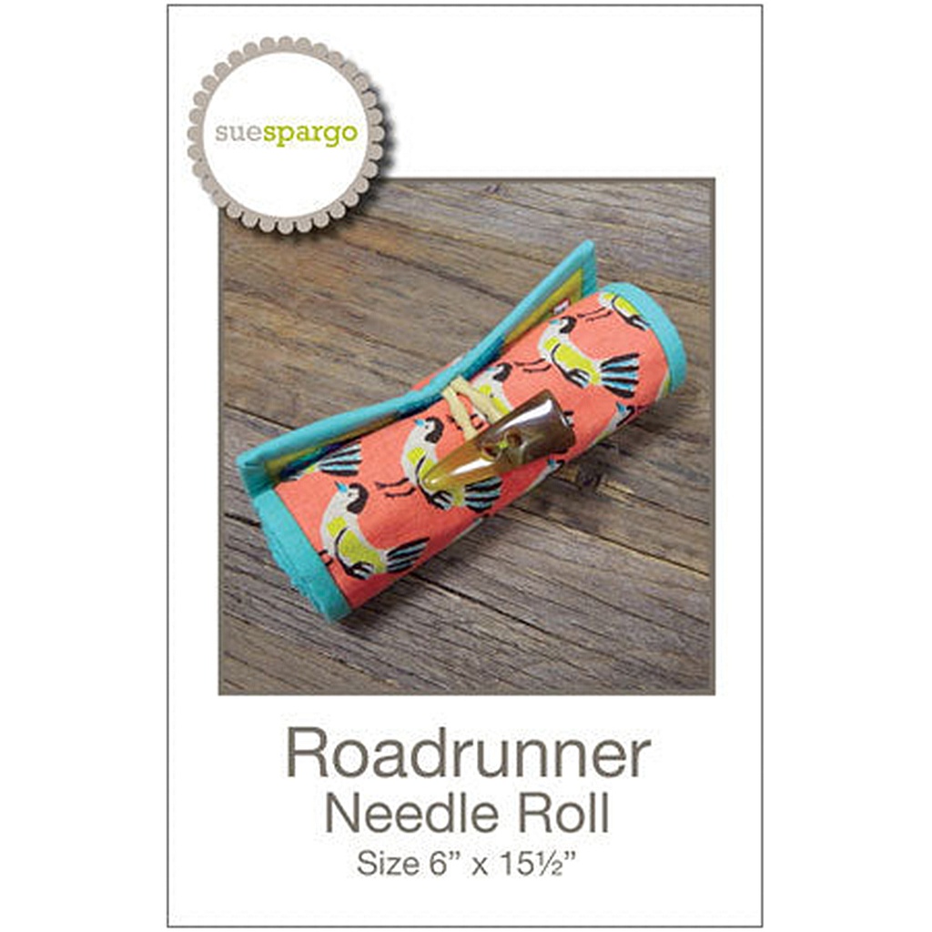 Road Runner Needle Roll Pattern | Sue Spargo Folk Art Quilts