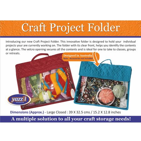 Craft Project Folder | Sue Spargo Folk Art Quilts