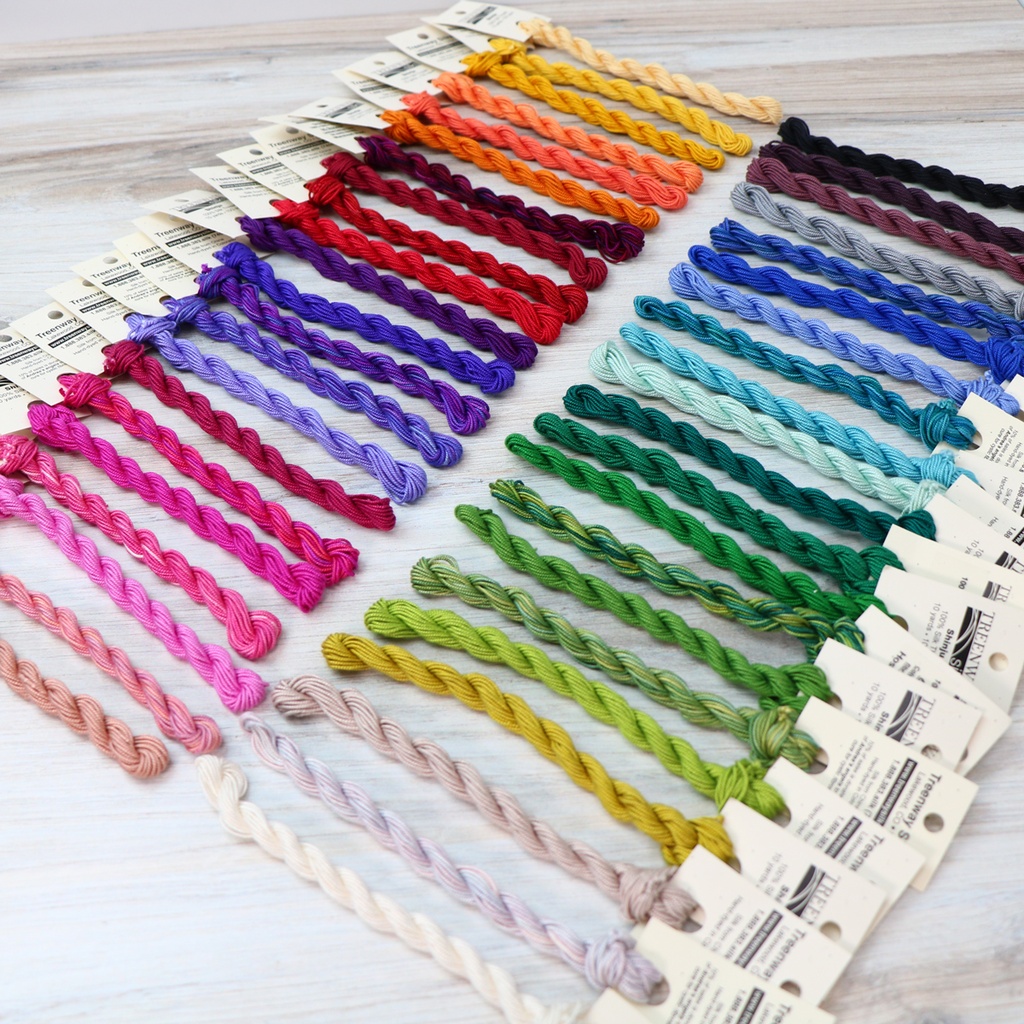 Complete Collection, Shinju Silk Pearl Thread Pack | Sue Spargo Folk ...