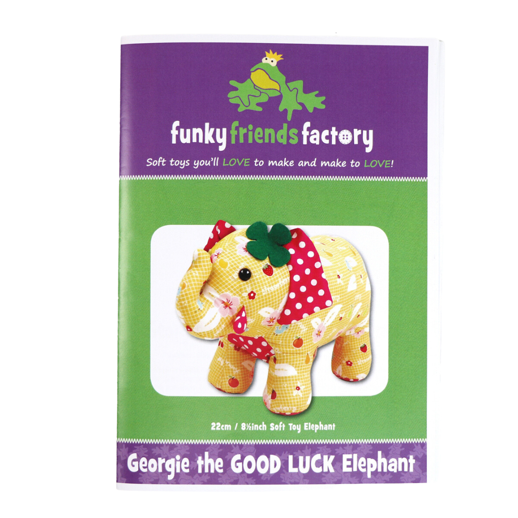 Georgie The Good Luck Elephant | Sue Spargo Folk Art Quilts