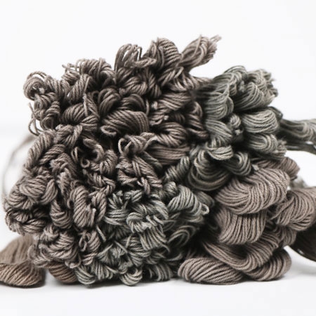 Natural Dyed Embroidery Thread - Neutral 5 | Sue Spargo Folk Art Quilts